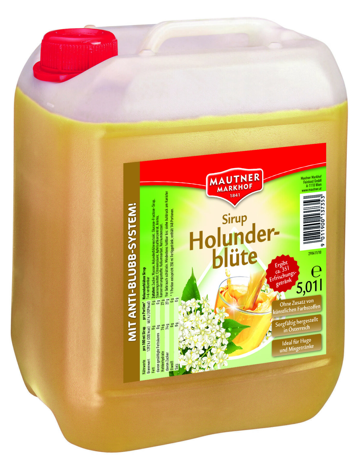 Holunder Sirup (Kanister) – Egri